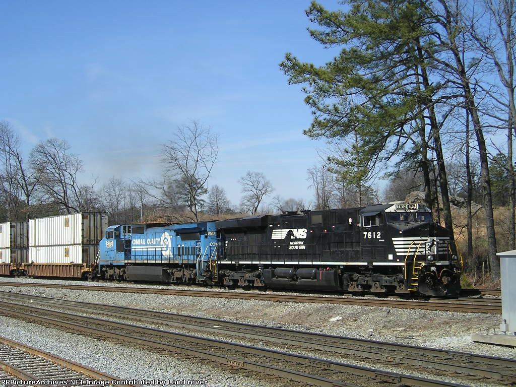 NS 7612 On NS 220 North End Of Inman Yard